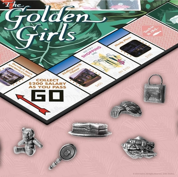Hasbro | Games | Golden Girls Board Games Bundle | Poshmark